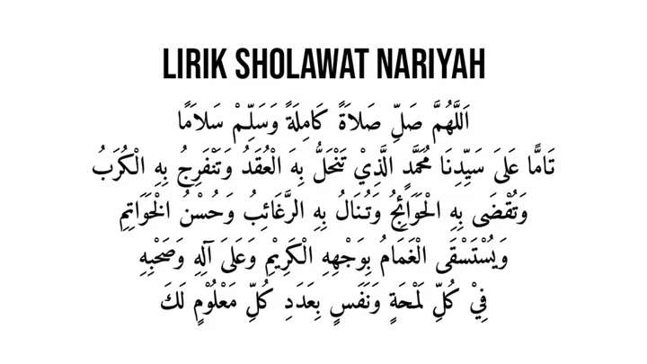 Sholawat Nariyah Lengkap: Arab, Latin, Arti & Manfaatnya - portal.co.id